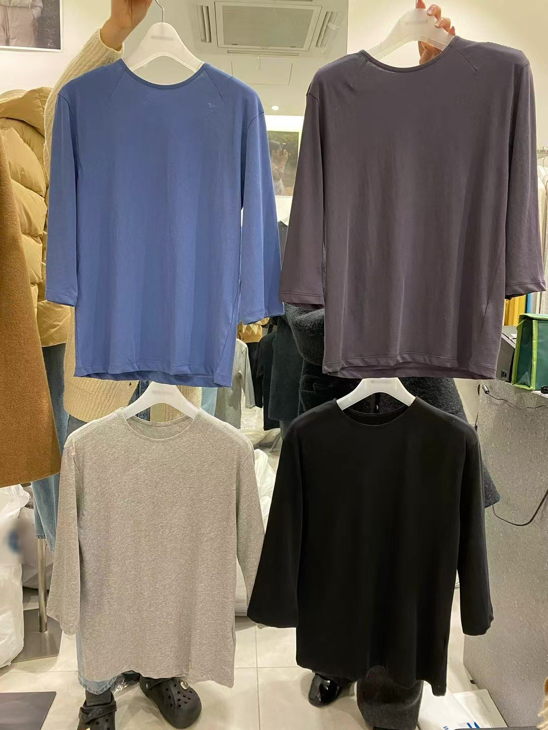 質感家七分袖打底上衣 | BASIC | French Chic 法式優雅流行時尚| - 官方網站