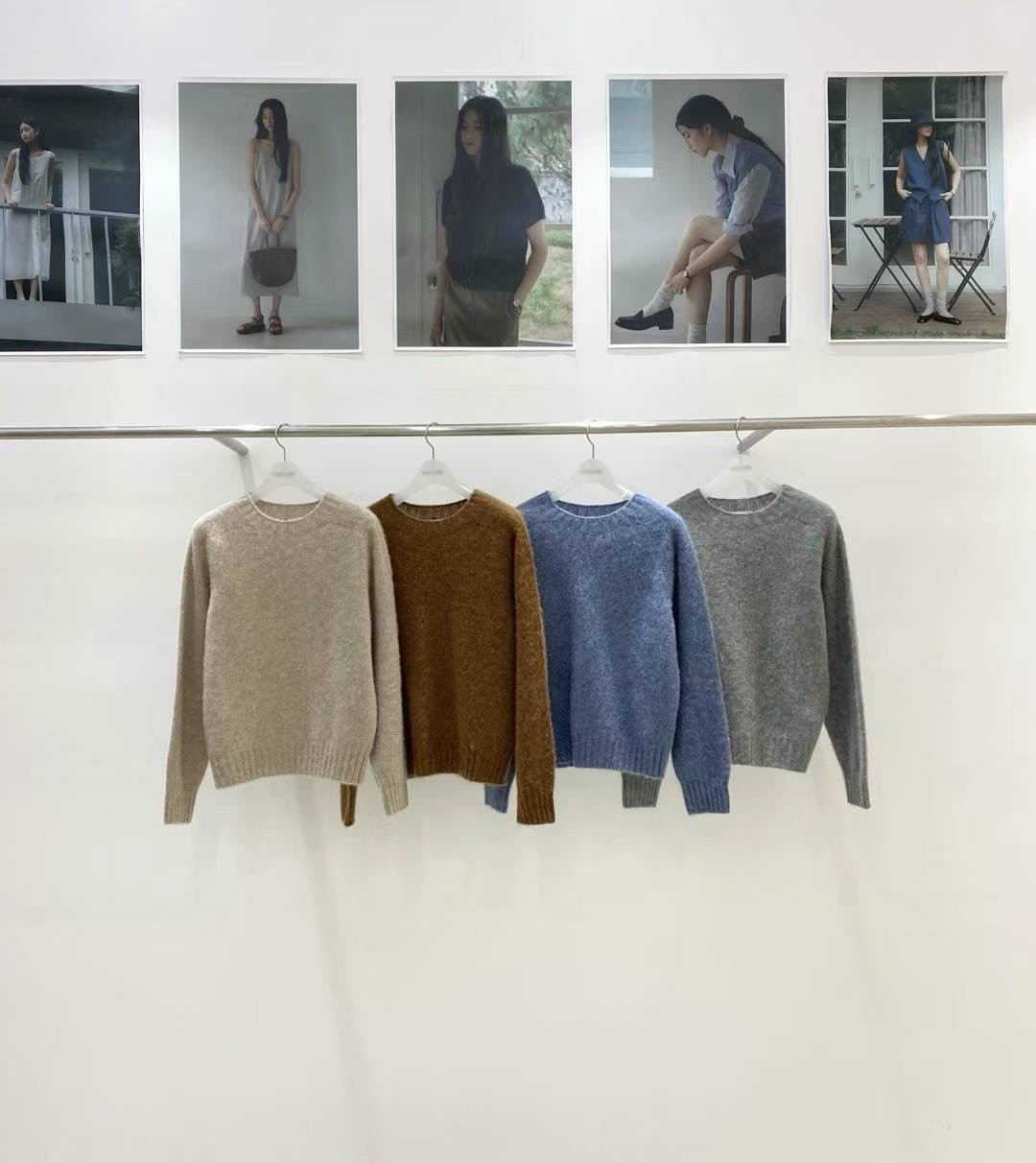 A30.G牌優雅美人圓領針織上衣 | BASIC | French Chic 法式優雅流行時尚| - 官方網站